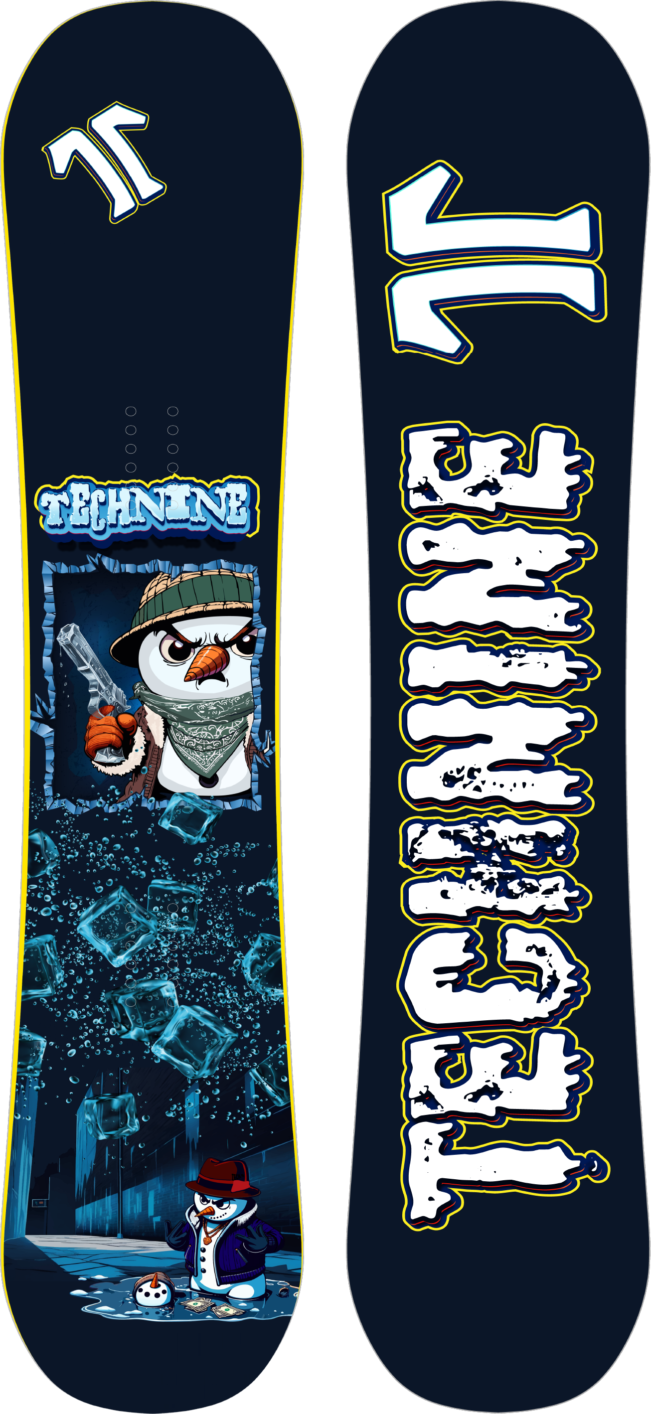 THE YOUNG GUN SNOWBOARD JUNIOR F25 – Technine